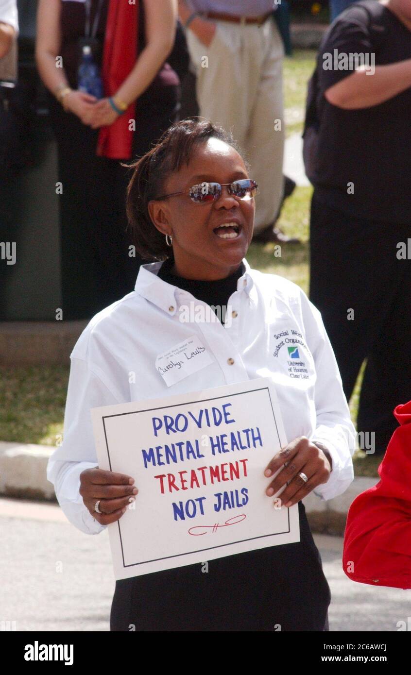 Austin, Texas USA, February 15, 2005: Social workers and college ...