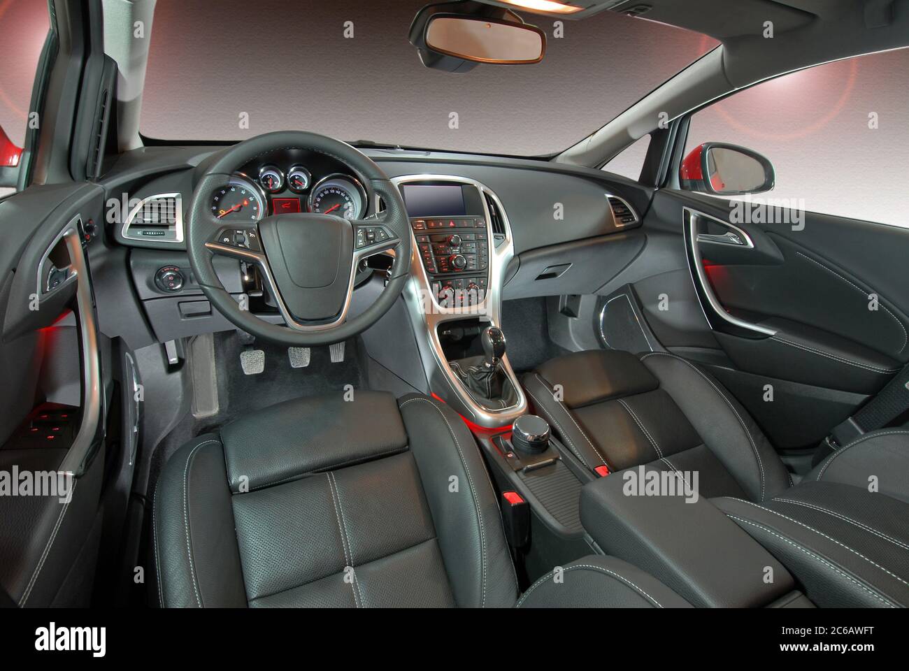 dashboard of a modern car Stock Photo - Alamy