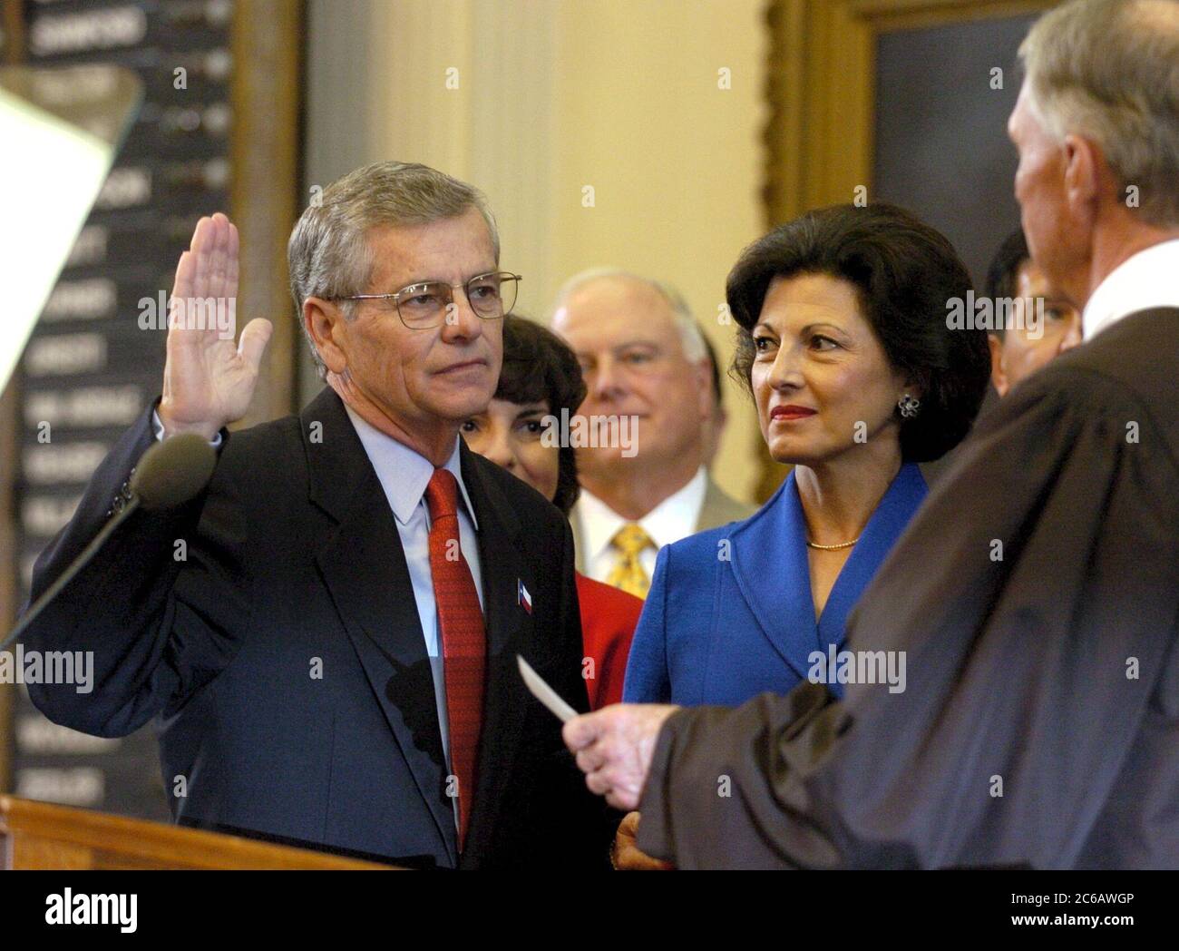 Austin, Texas USA, January 11, 2005: Tom Craddick, Speaker of the Texas ...