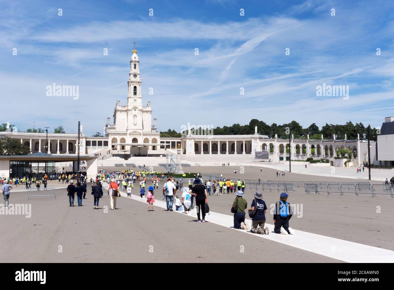 Fatima portugal knees hi-res stock photography and images - Alamy
