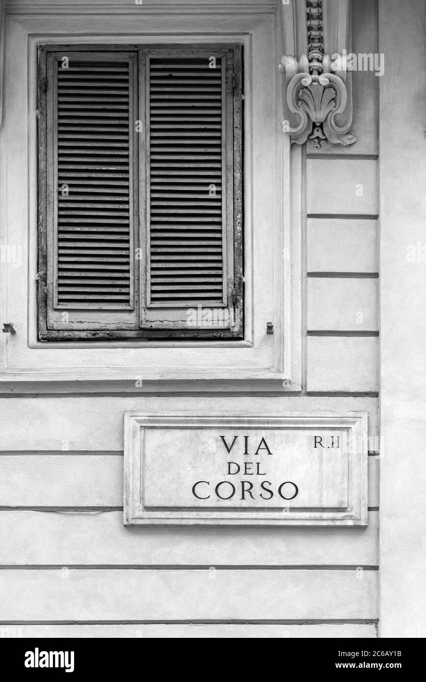 Signs shutters Black and White Stock Photos & Images - Alamy