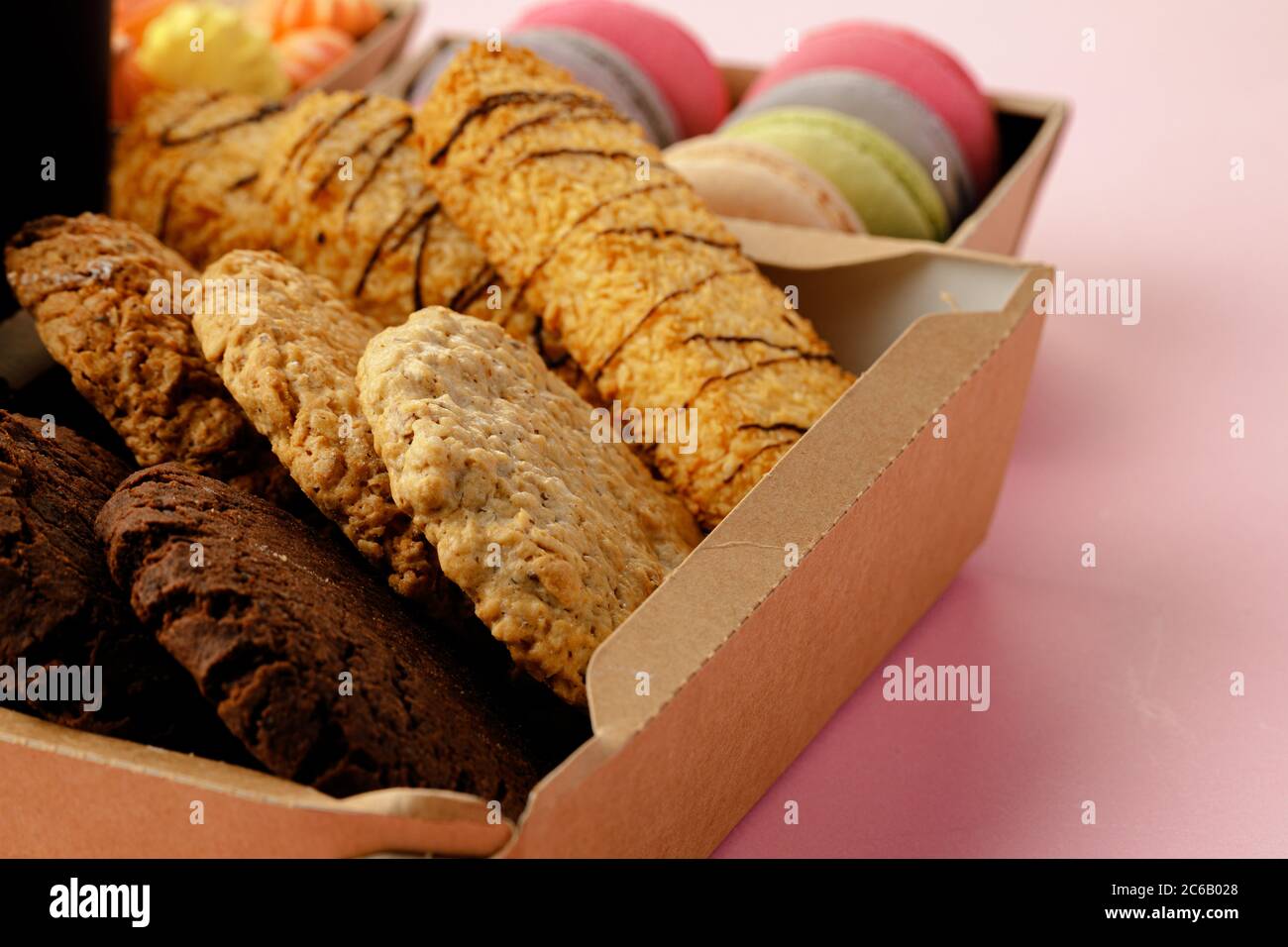 Cookies on carton box hi-res stock photography and images - Alamy