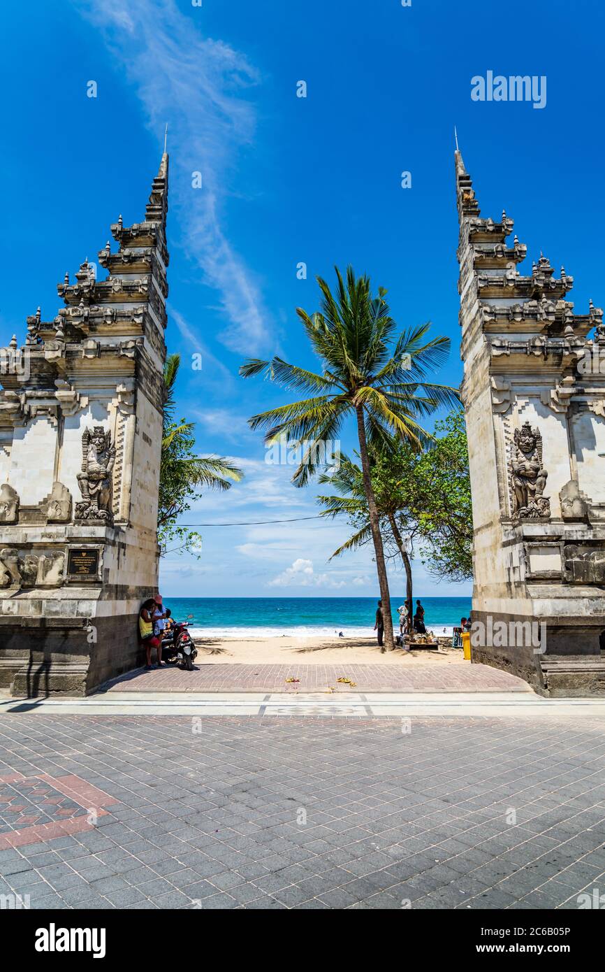 Entrance kuta beach bali hi-res stock photography and images - Alamy