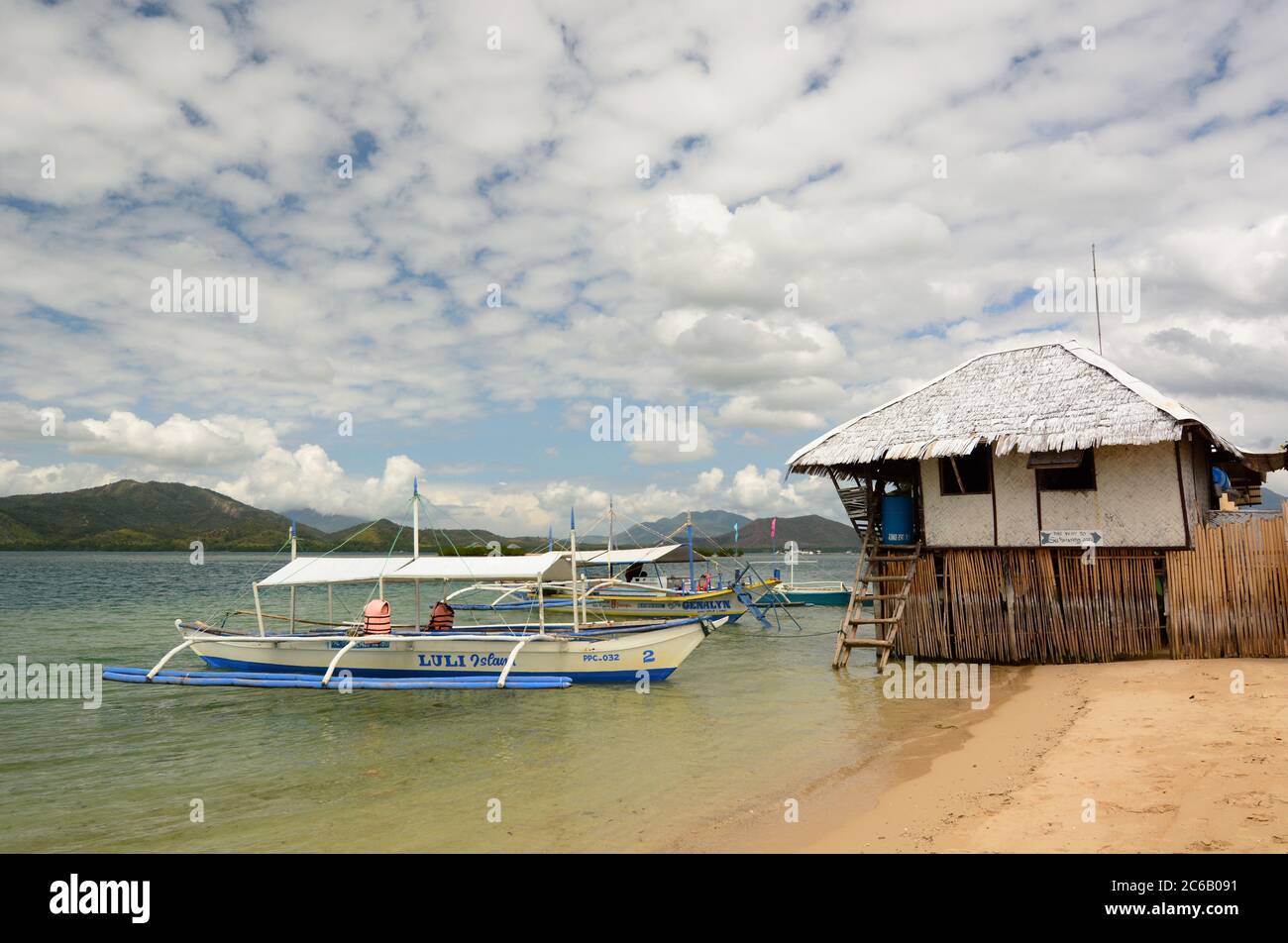 Luli island. Honda Bay. Puerto princesa. Palawan. Philippines Stock ...