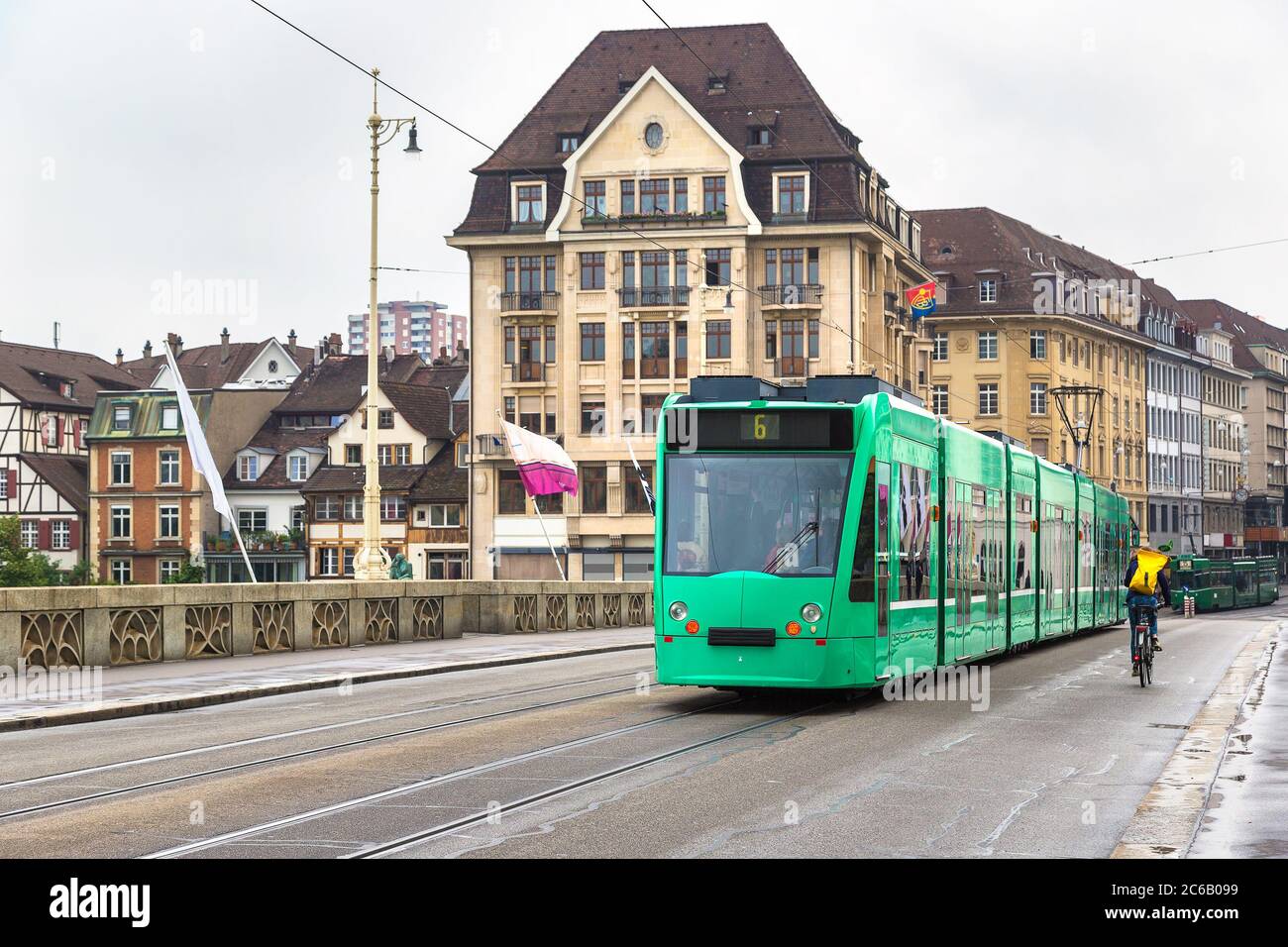 Summer day basel city modern hi-res stock photography and images - Alamy