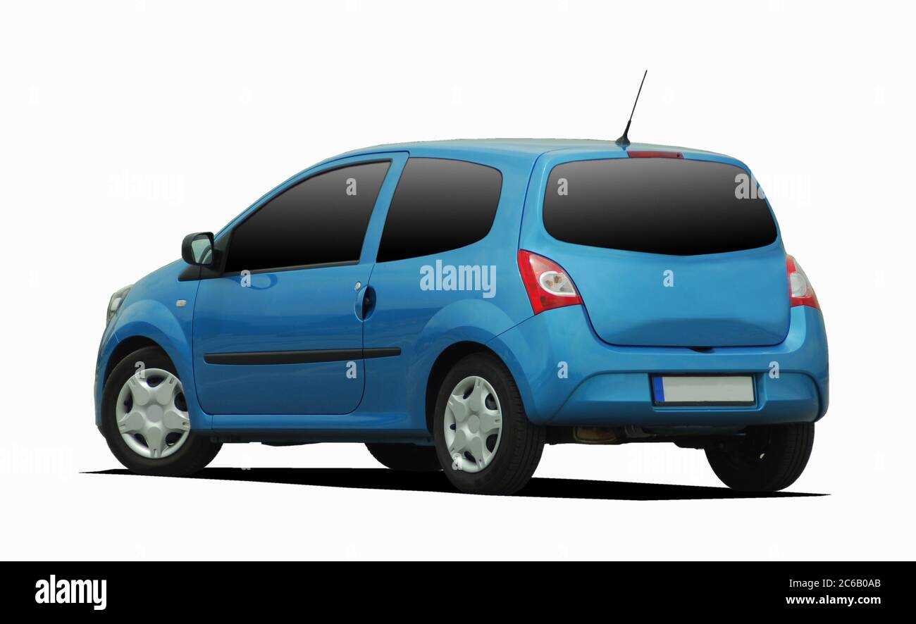 small blue car Stock Photo - Alamy