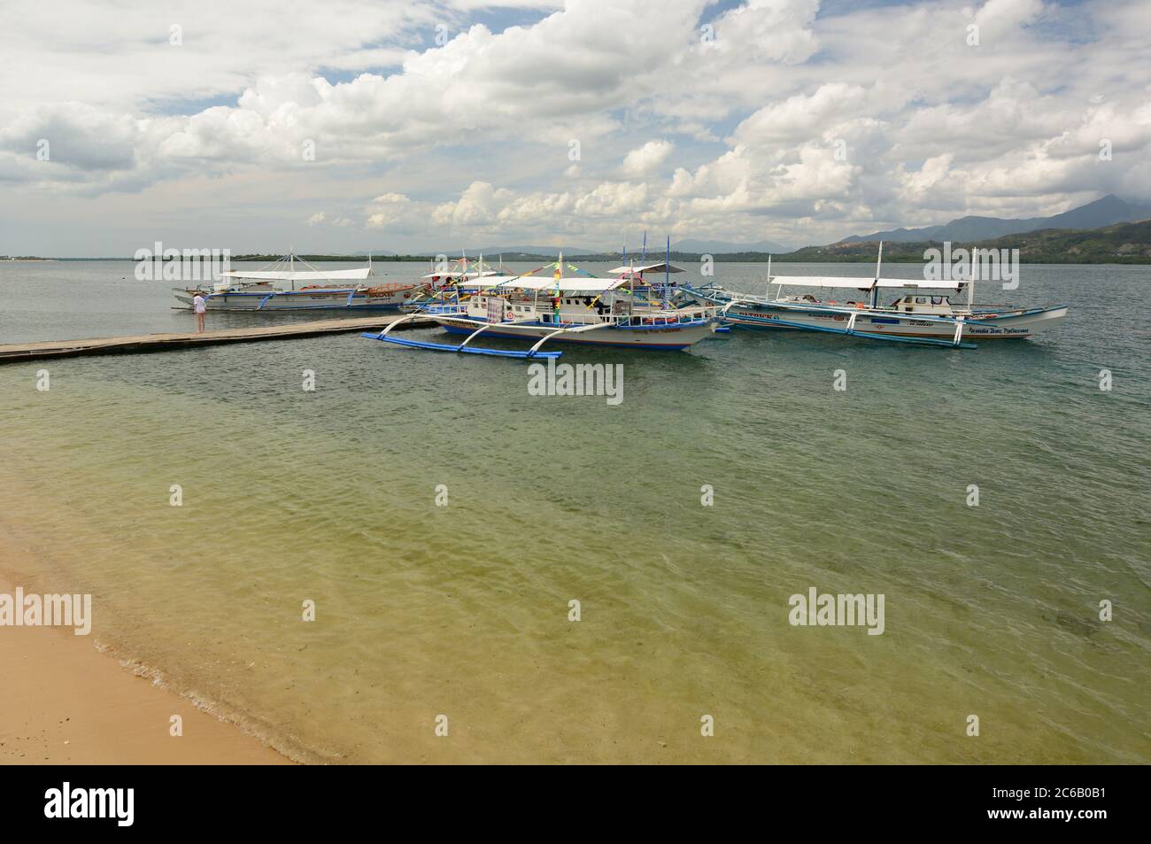 Luli island pier. Honda Bay. Puerto princesa. Palawan. Philippines ...