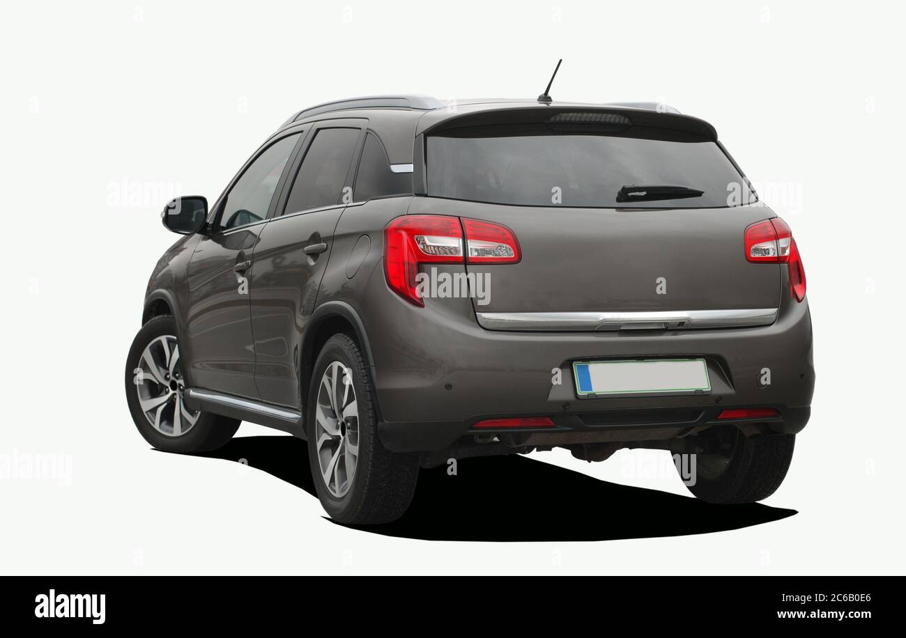 Vehicle rear view Cut Out Stock Images & Pictures - Alamy