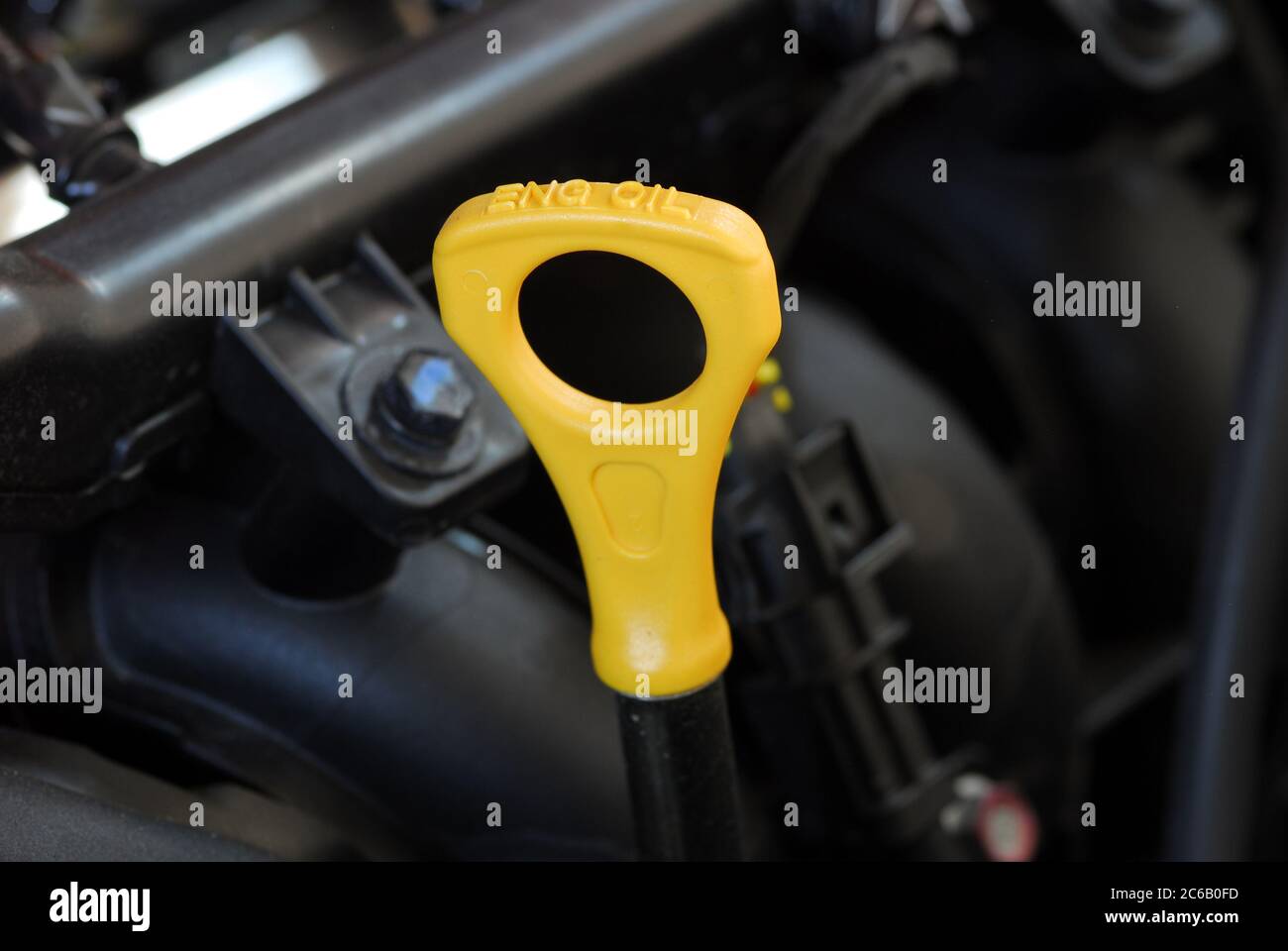 Rod oil level Stock Photo - Alamy