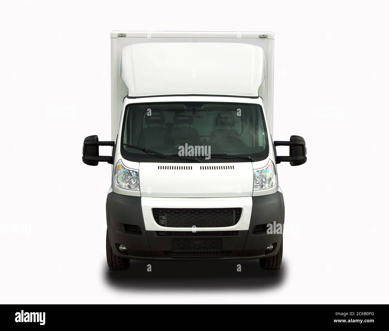 Small delivery van Cut Out Stock Images & Pictures - Alamy