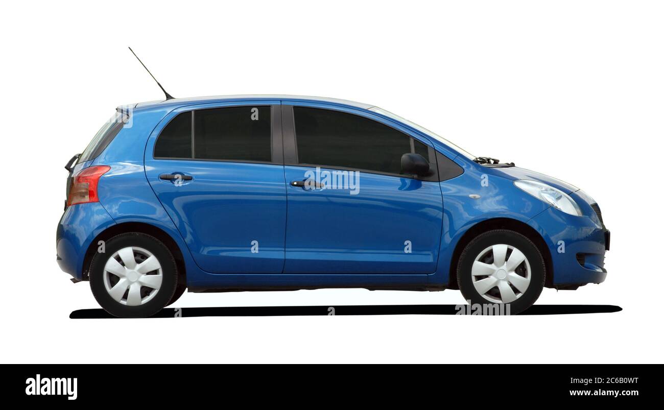small blue car Stock Photo - Alamy