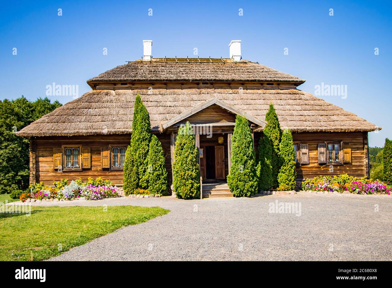 Rustic summer house hi-res stock photography and images - Alamy