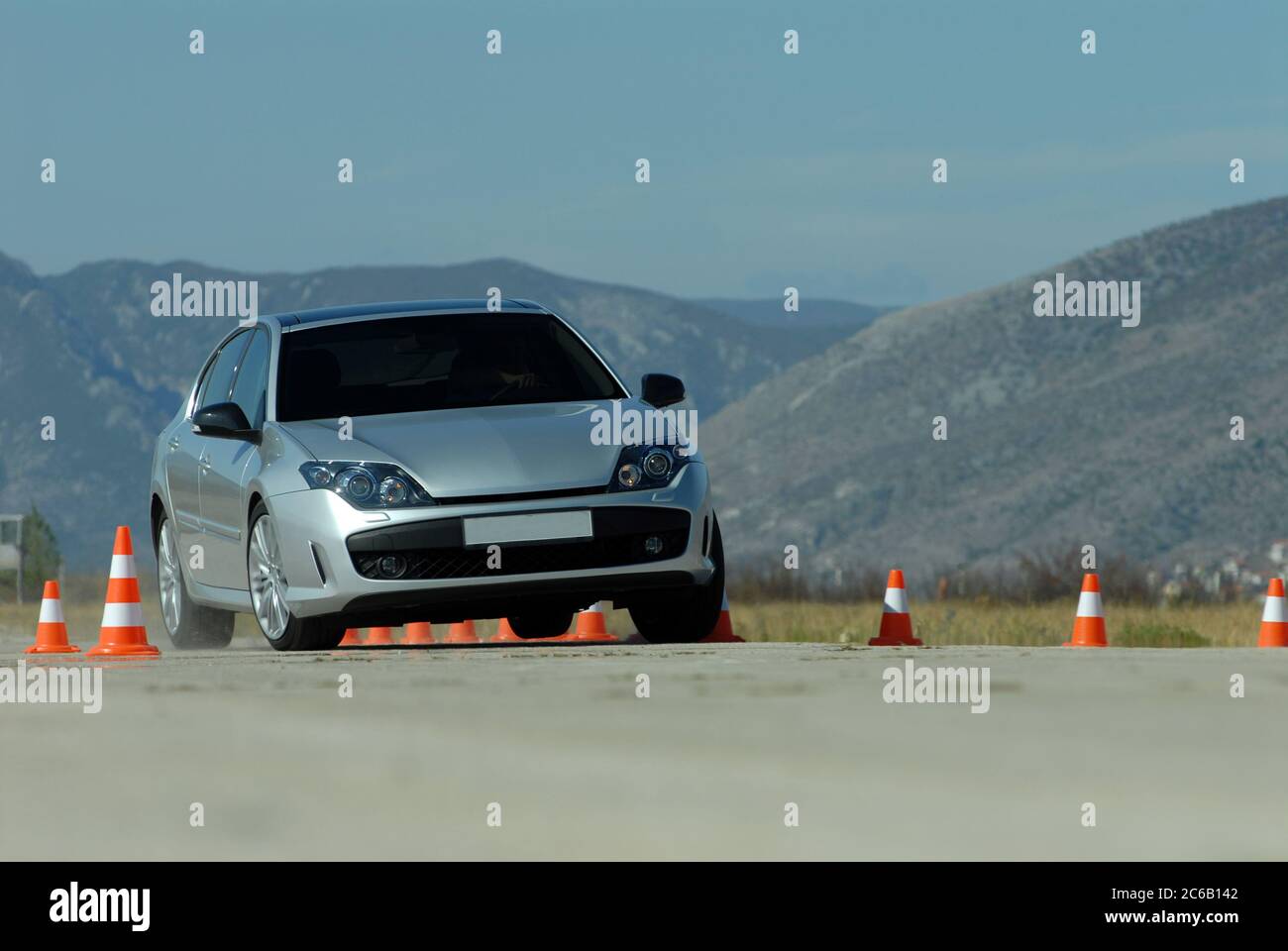 Driving test cone hi-res stock photography and images - Alamy