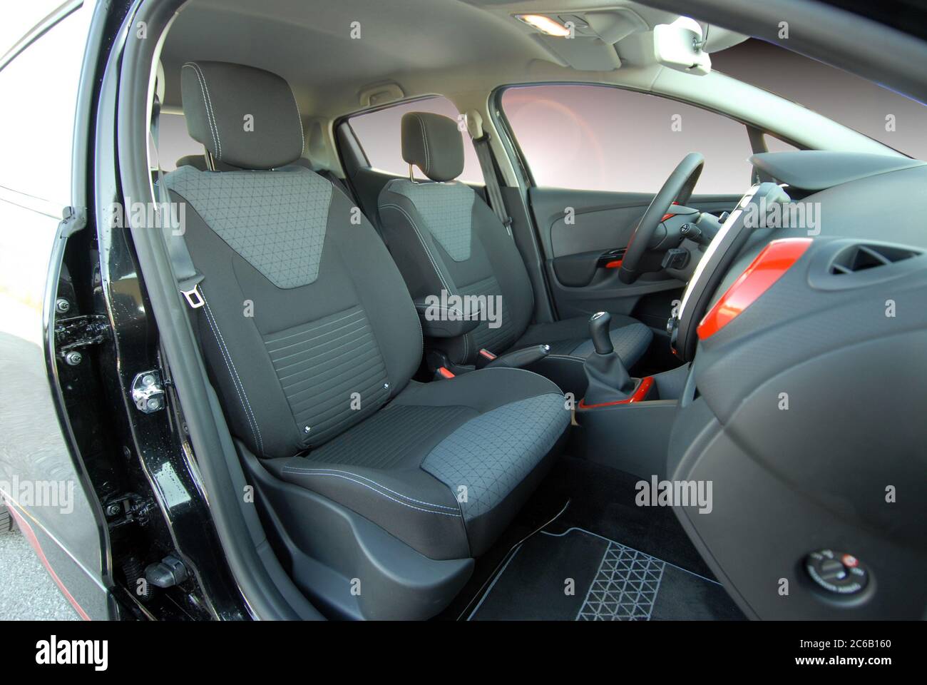 Front car seats Stock Photo - Alamy