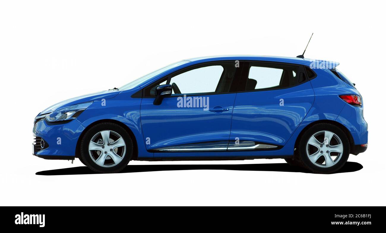 small blue car Stock Photo - Alamy