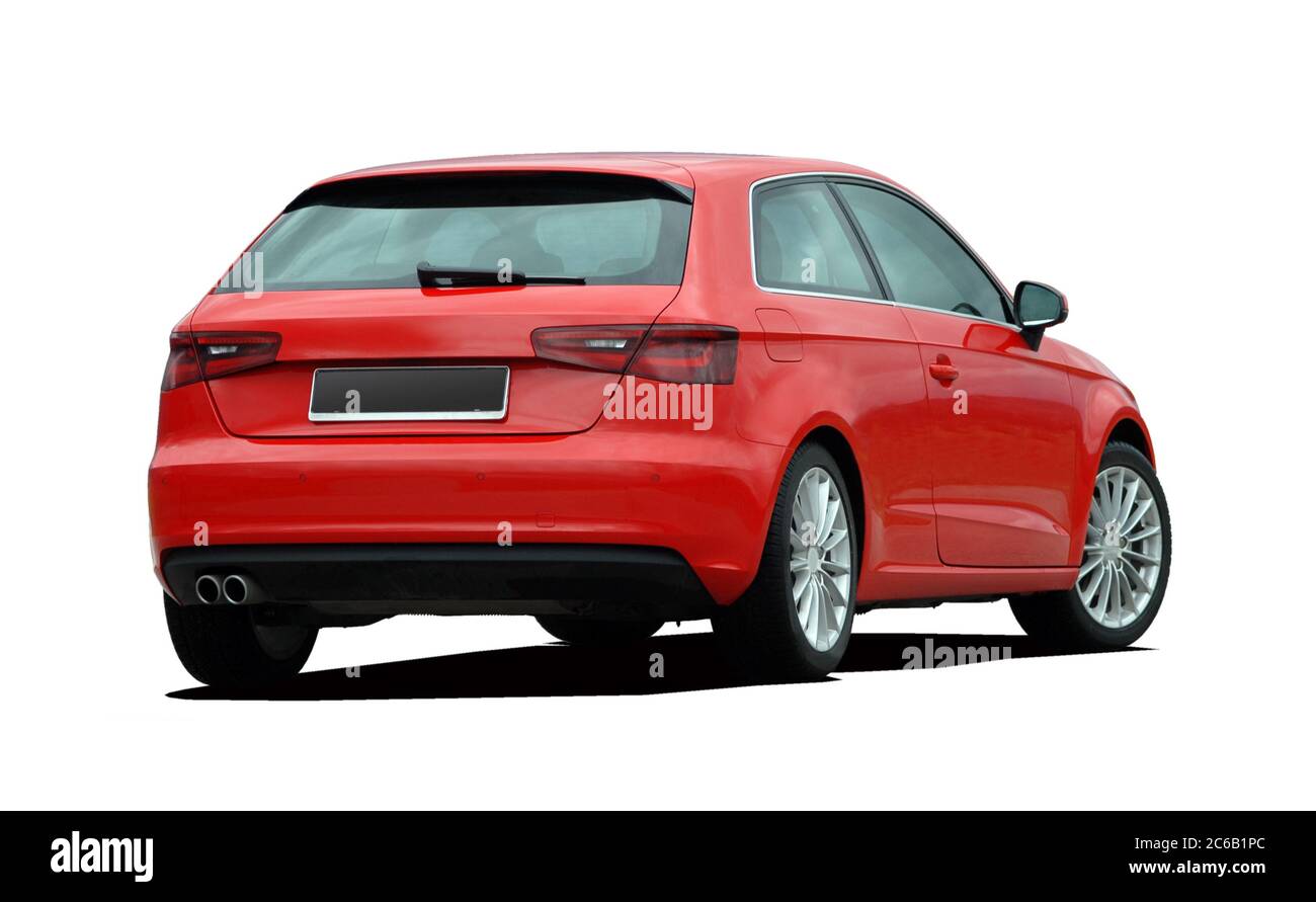 Shiny red door Cut Out Stock Images & Pictures - Alamy