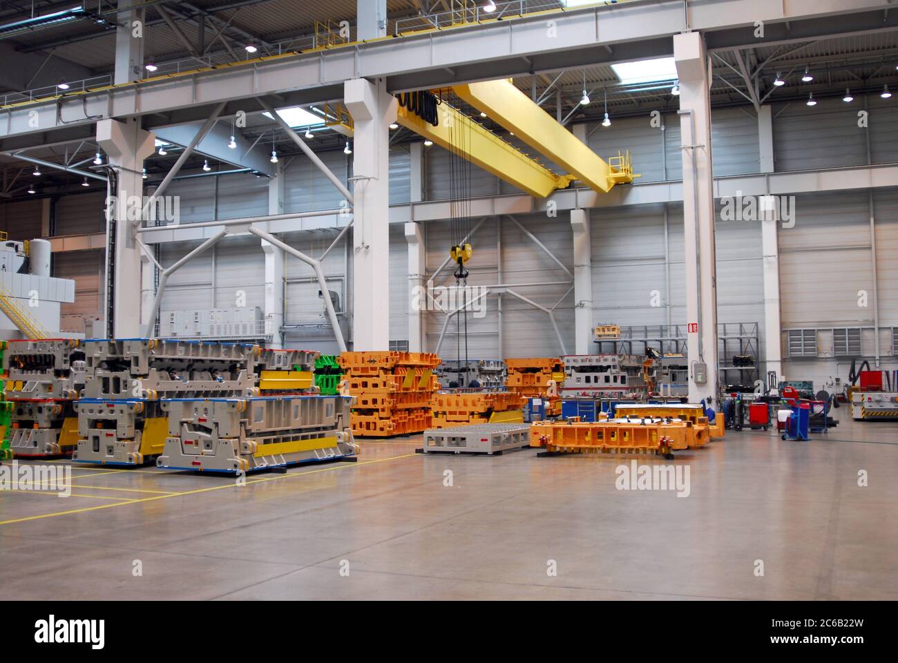 production hall photographed inside, factory Stock Photo - Alamy
