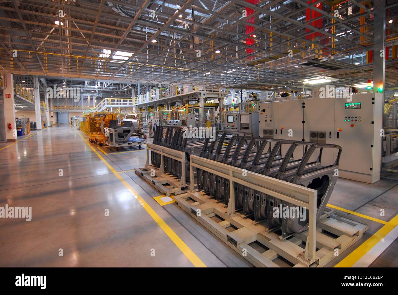 Car production line hi-res stock photography and images - Alamy