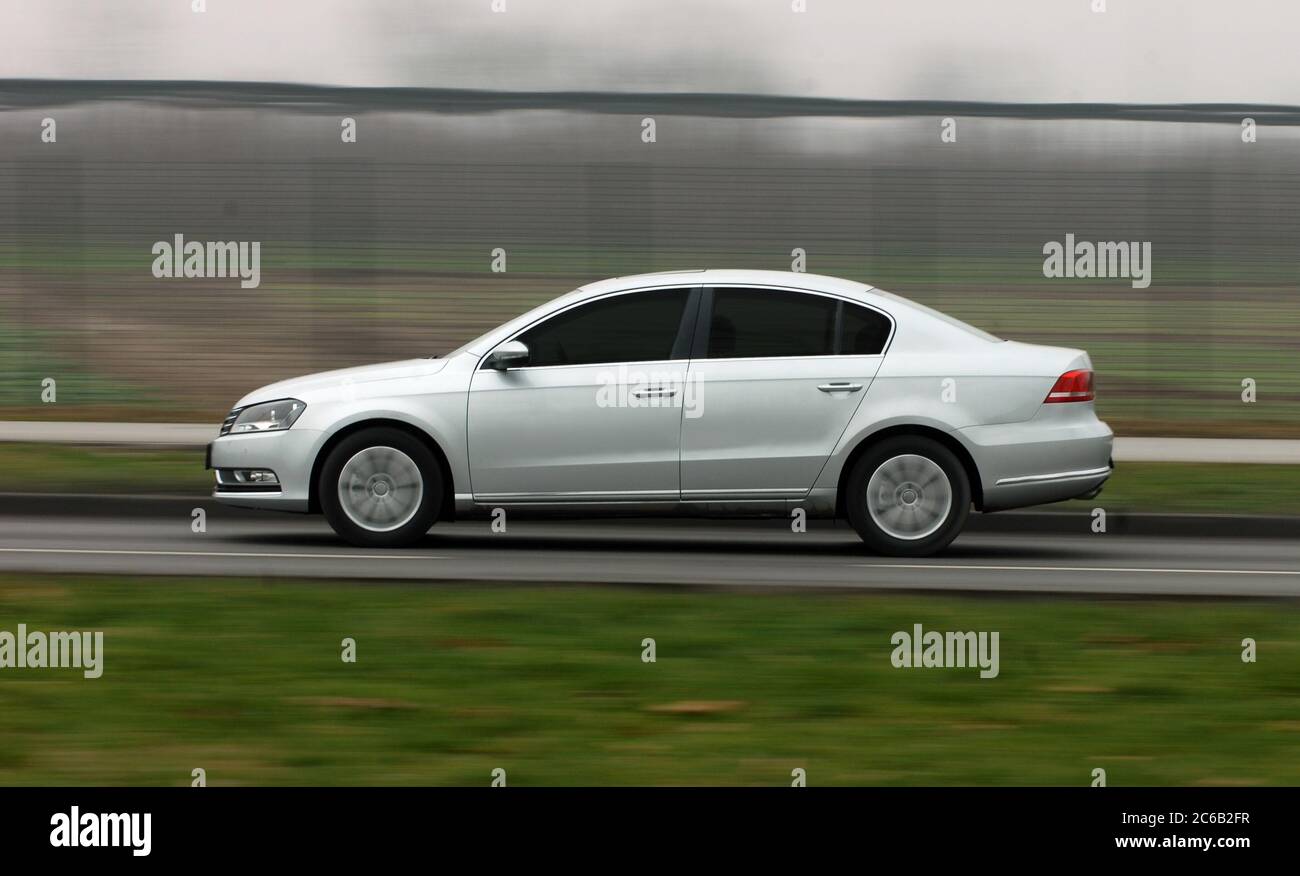 driving too fast Stock Photo - Alamy