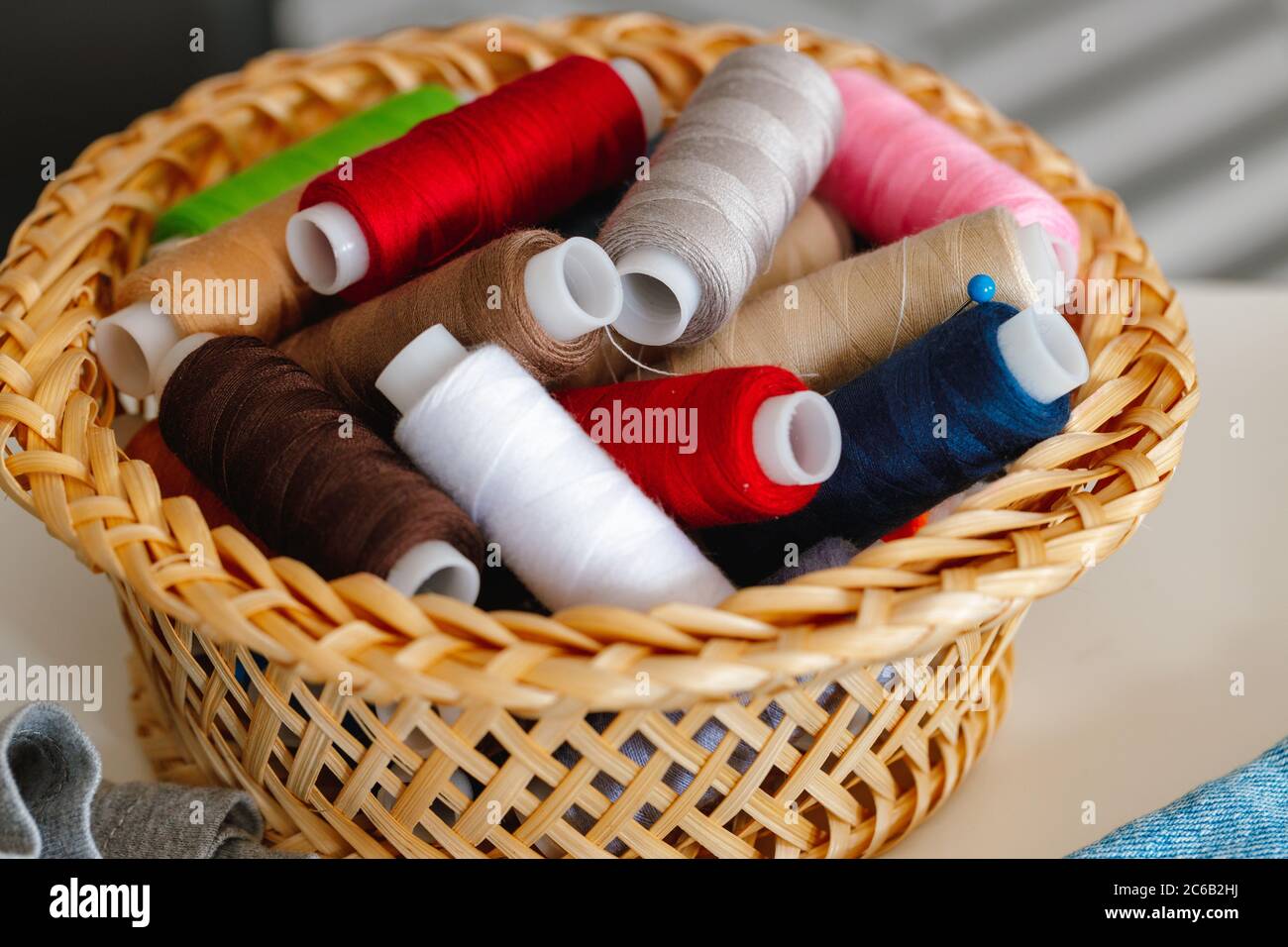 Full spools hi-res stock photography and images - Alamy