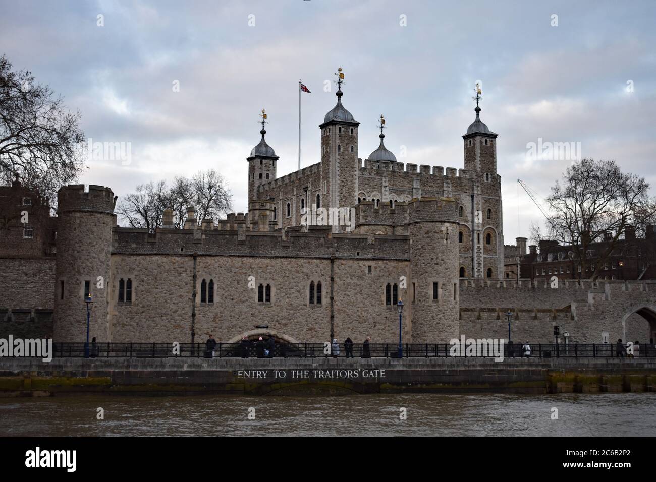 Medieval white tower gate hi-res stock photography and images - Alamy