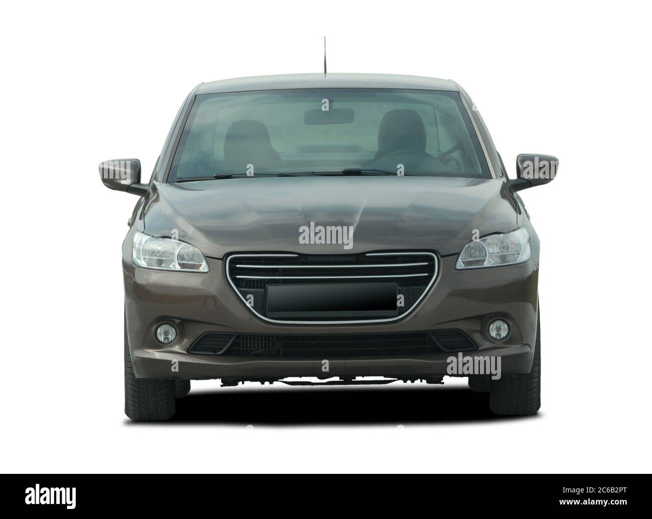 passenger car front view Stock Photo - Alamy