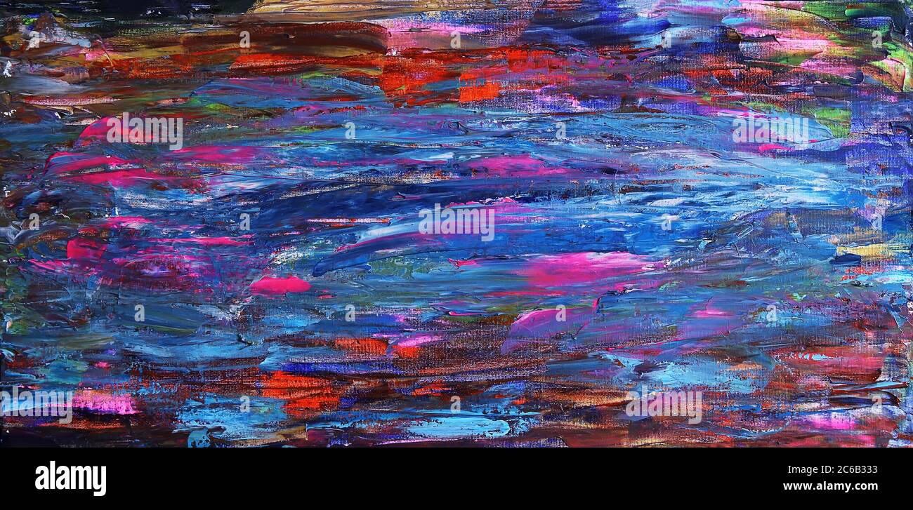 Abstract art painting background Stock Photo - Alamy