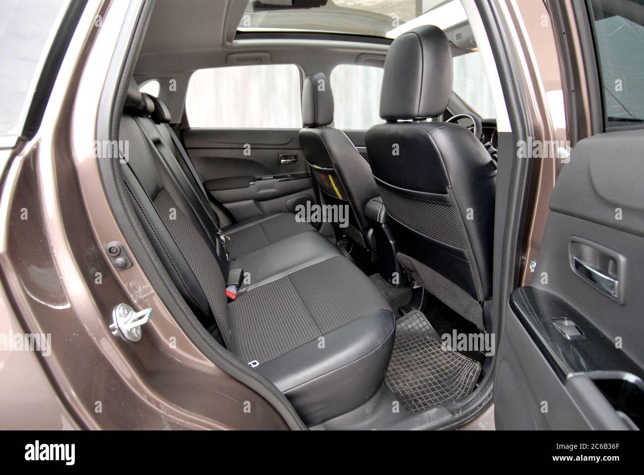 rear car seat Stock Photo - Alamy