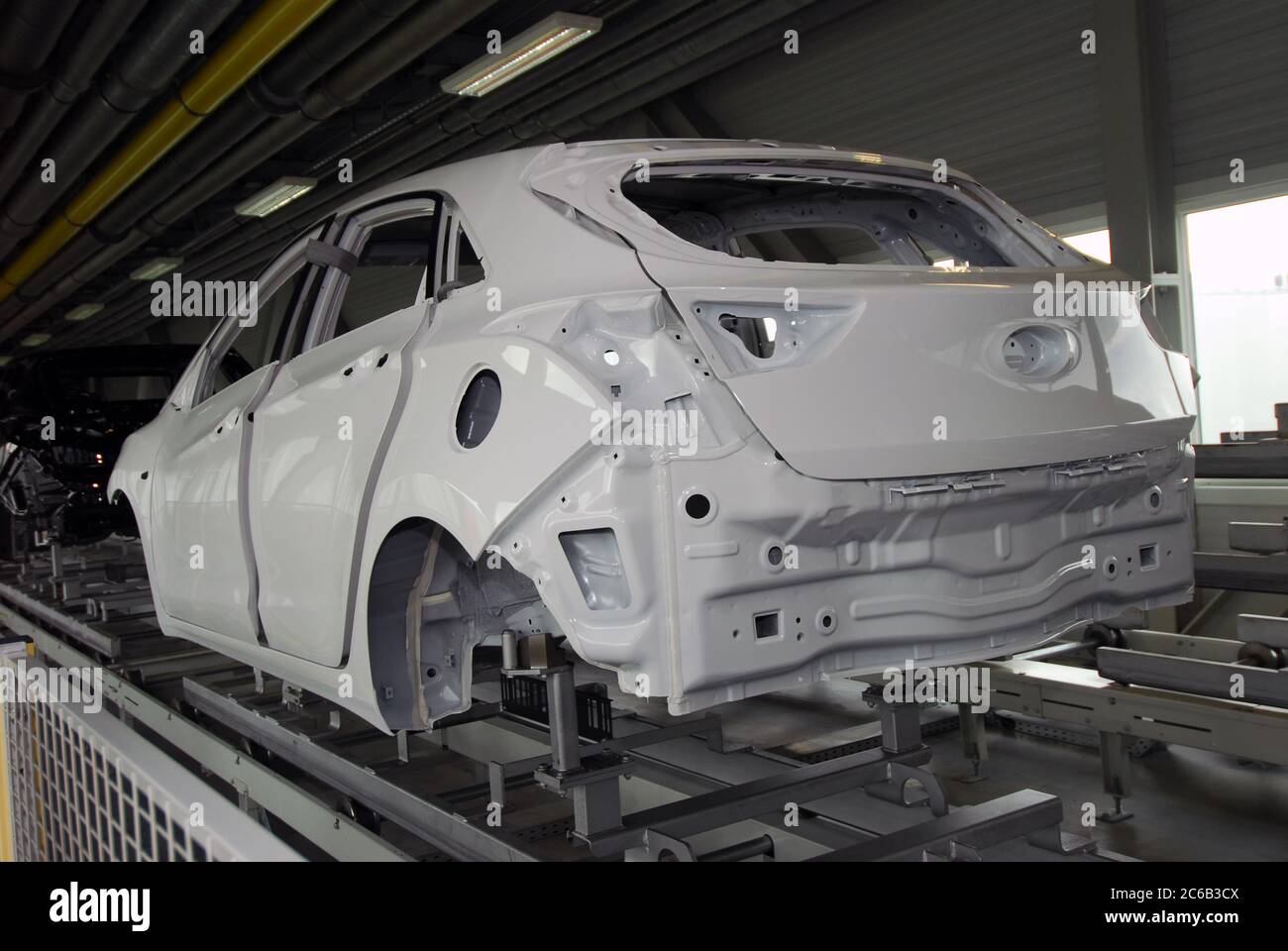 car production line Stock Photo - Alamy