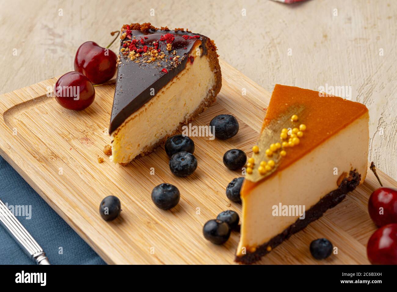 Piece delicious souffle cake hi-res stock photography and images - Alamy