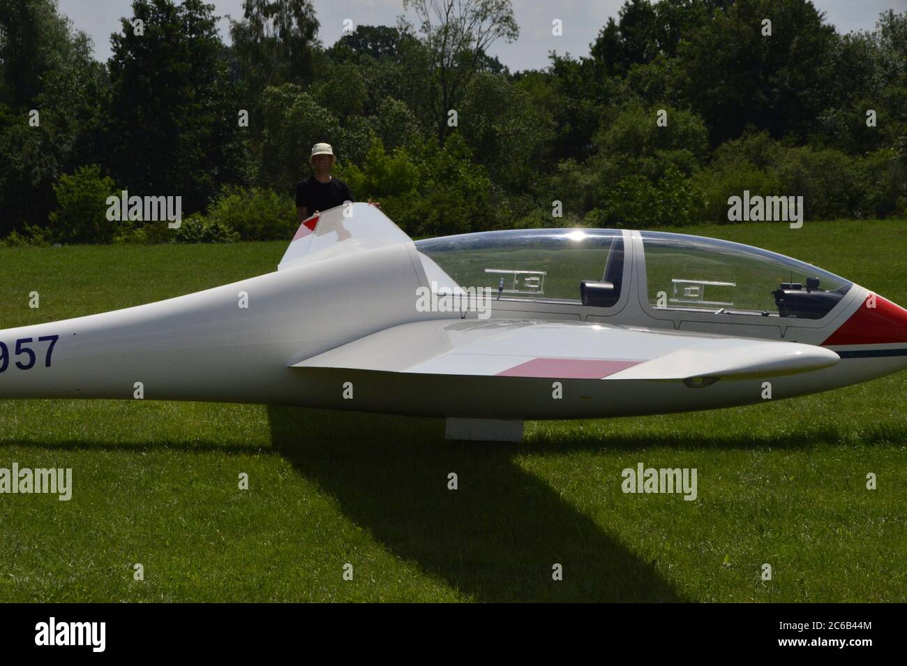 Segelflugzeug cockpit hi-res stock photography and images - Alamy