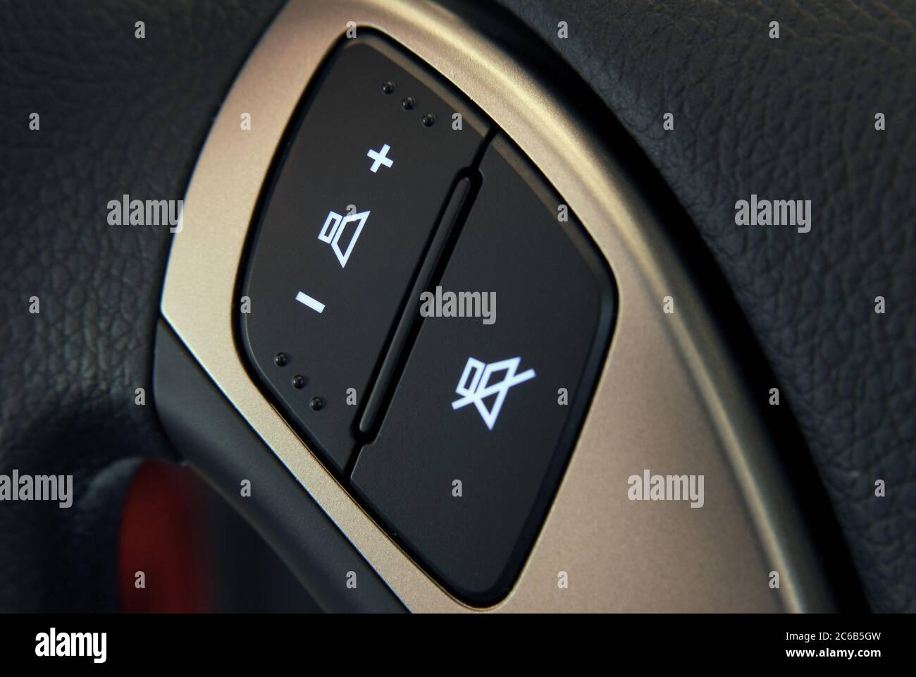 steering wheel button Stock Photo - Alamy