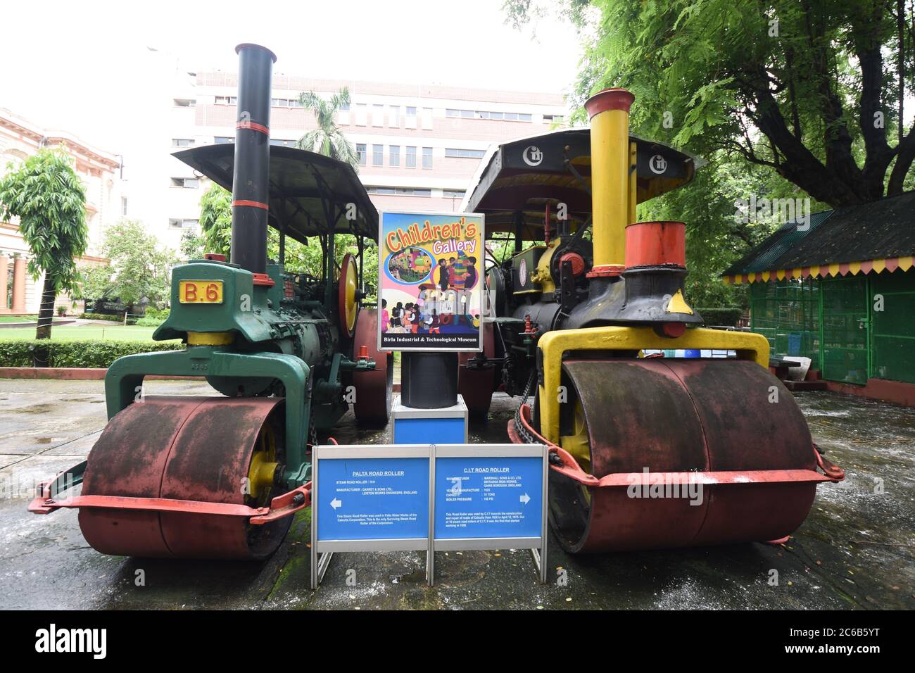 1911 Steamroller, manufactured by Richard Garrett & Sons Ltd at their ...