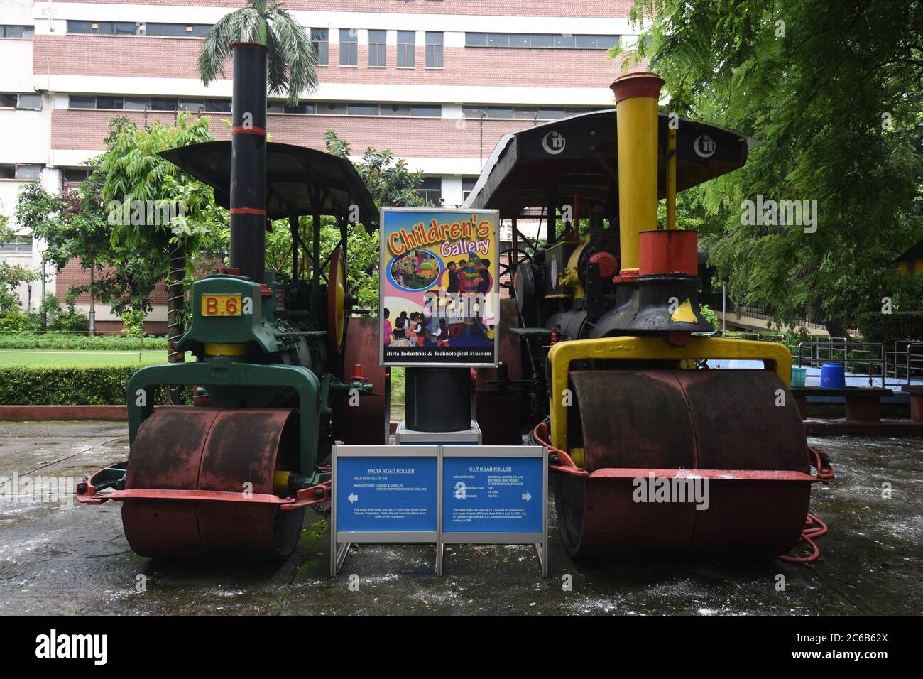 1911 Steamroller, manufactured by Richard Garrett & Sons Ltd at their ...