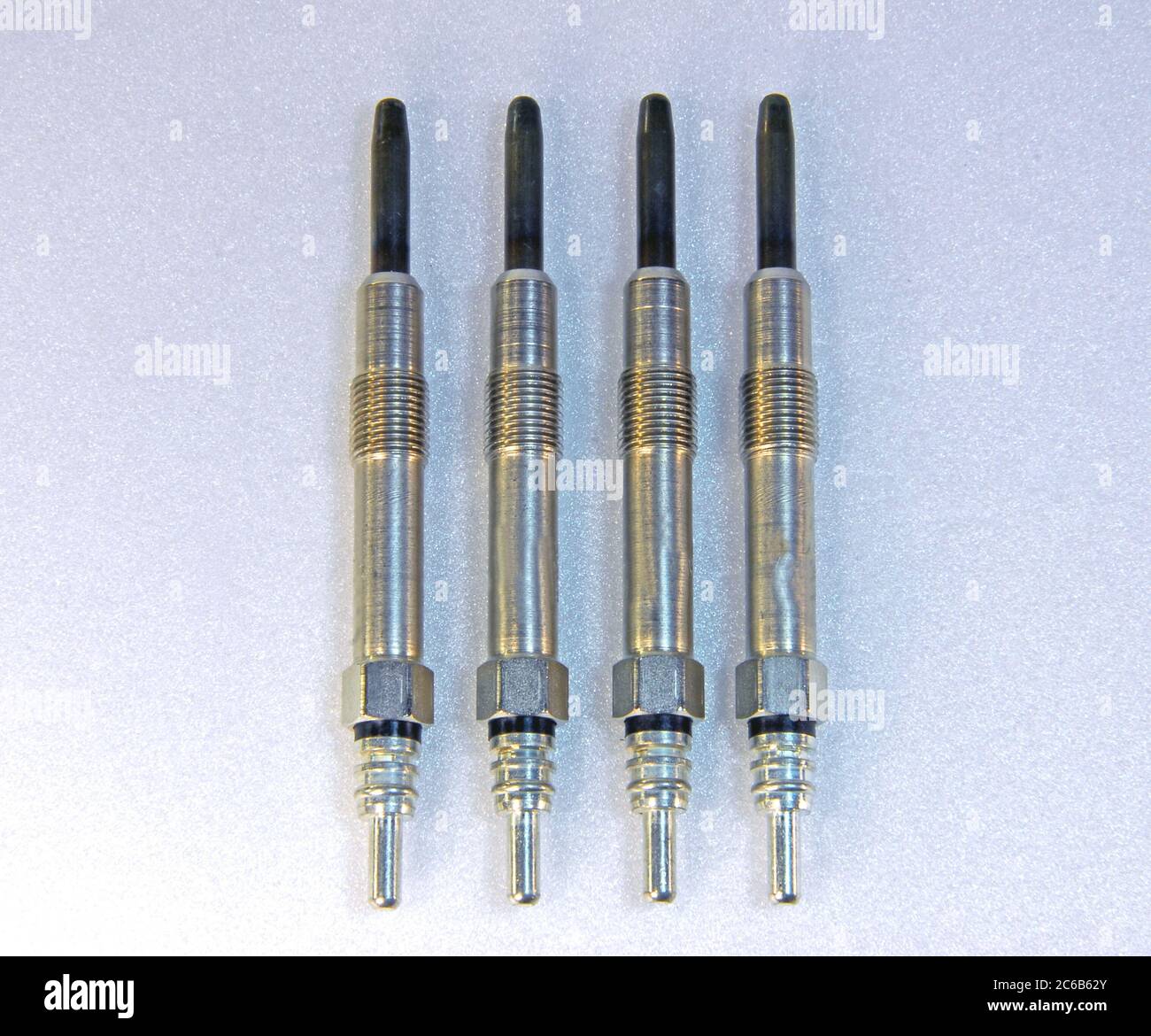 4 heater for diesel engine standing on a white background Stock Photo ...