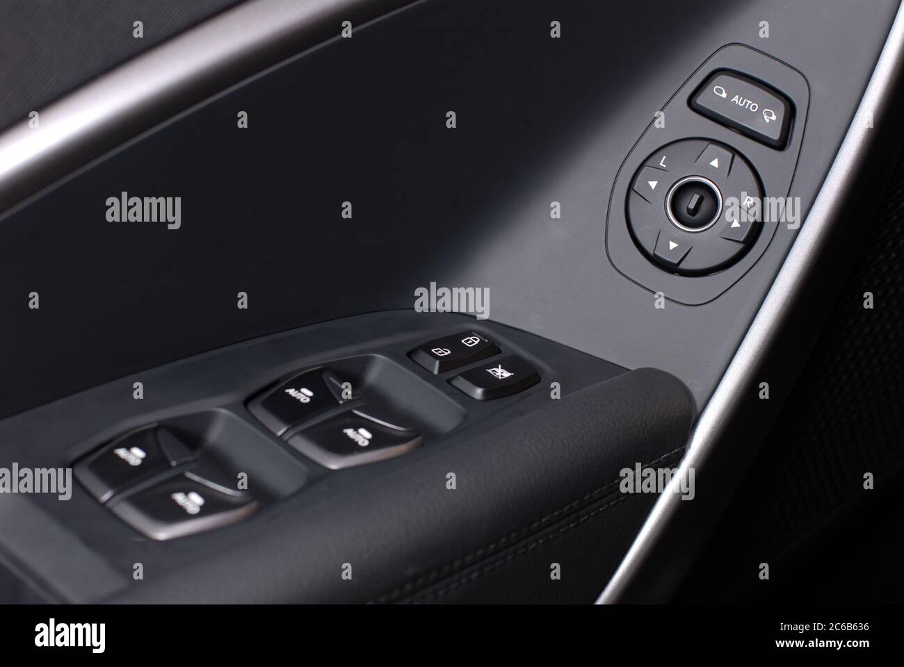 side mirror switch control Stock Photo - Alamy