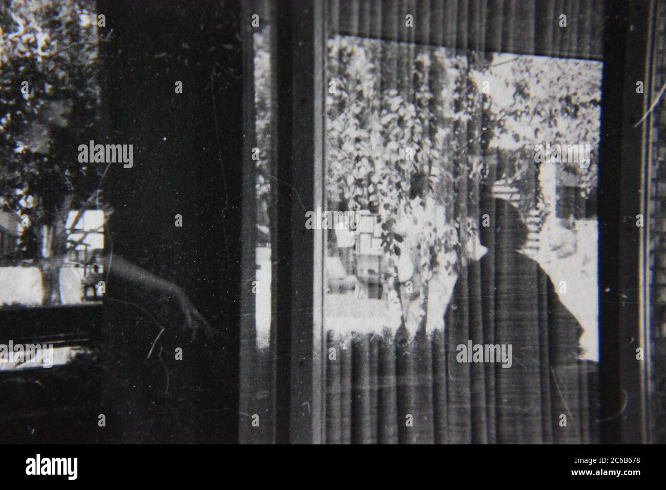 Fine 70s vintage black and white lifestyle photography of store windows ...