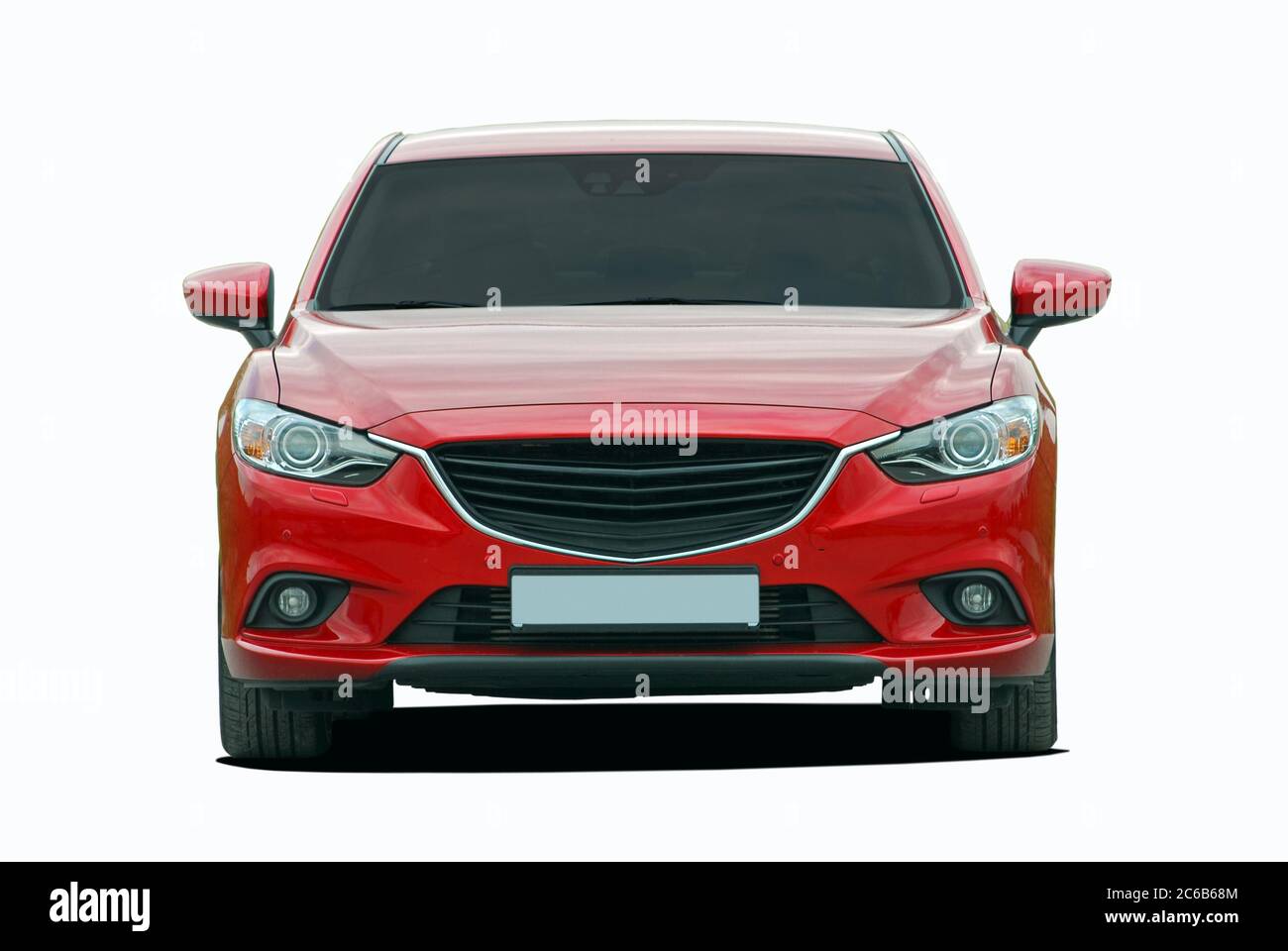 passenger car front view Stock Photo - Alamy