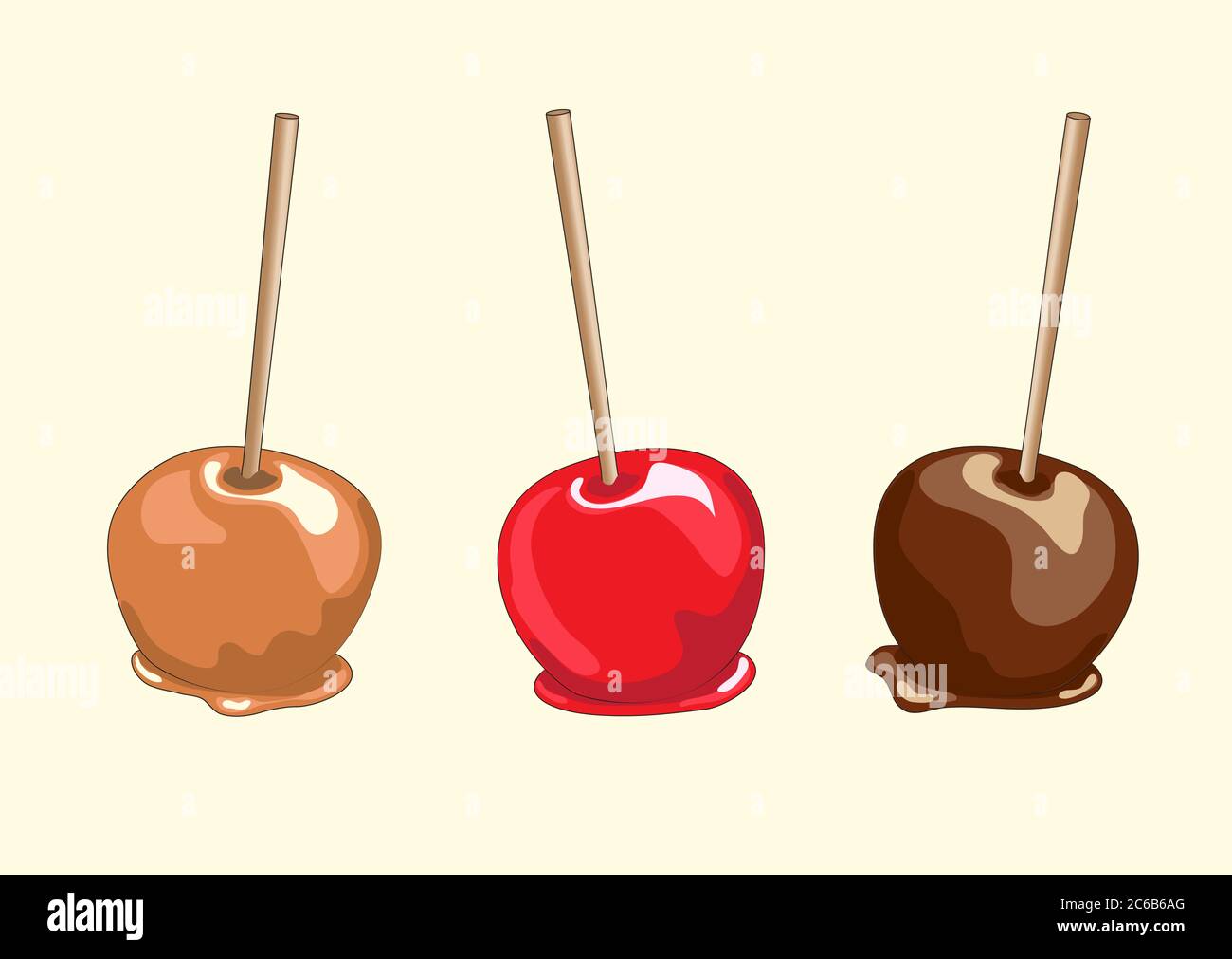 Candy Apple Vector