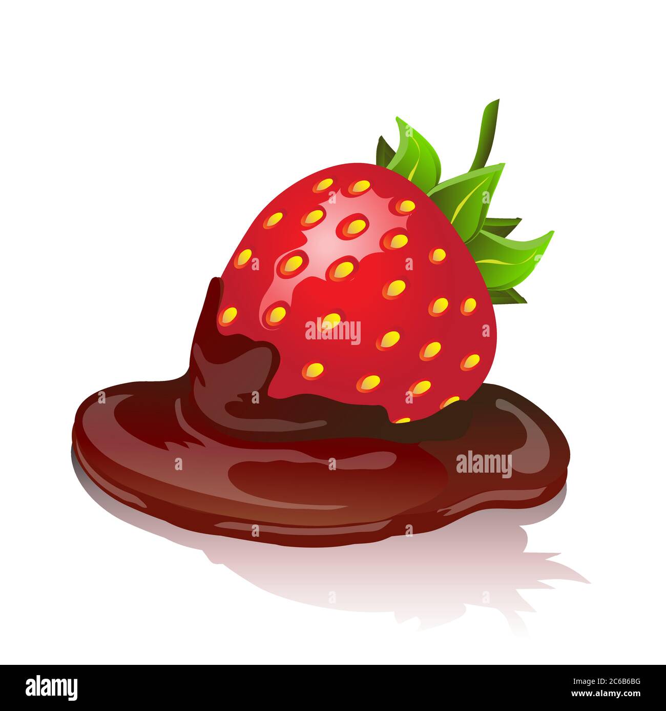 Chocolate Covered Strawberry Painting