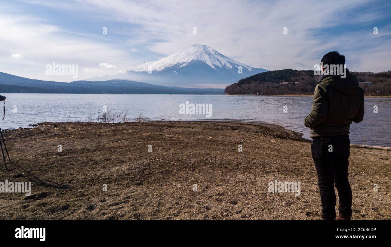 Mt fuji snow cap hi-res stock photography and images - Alamy