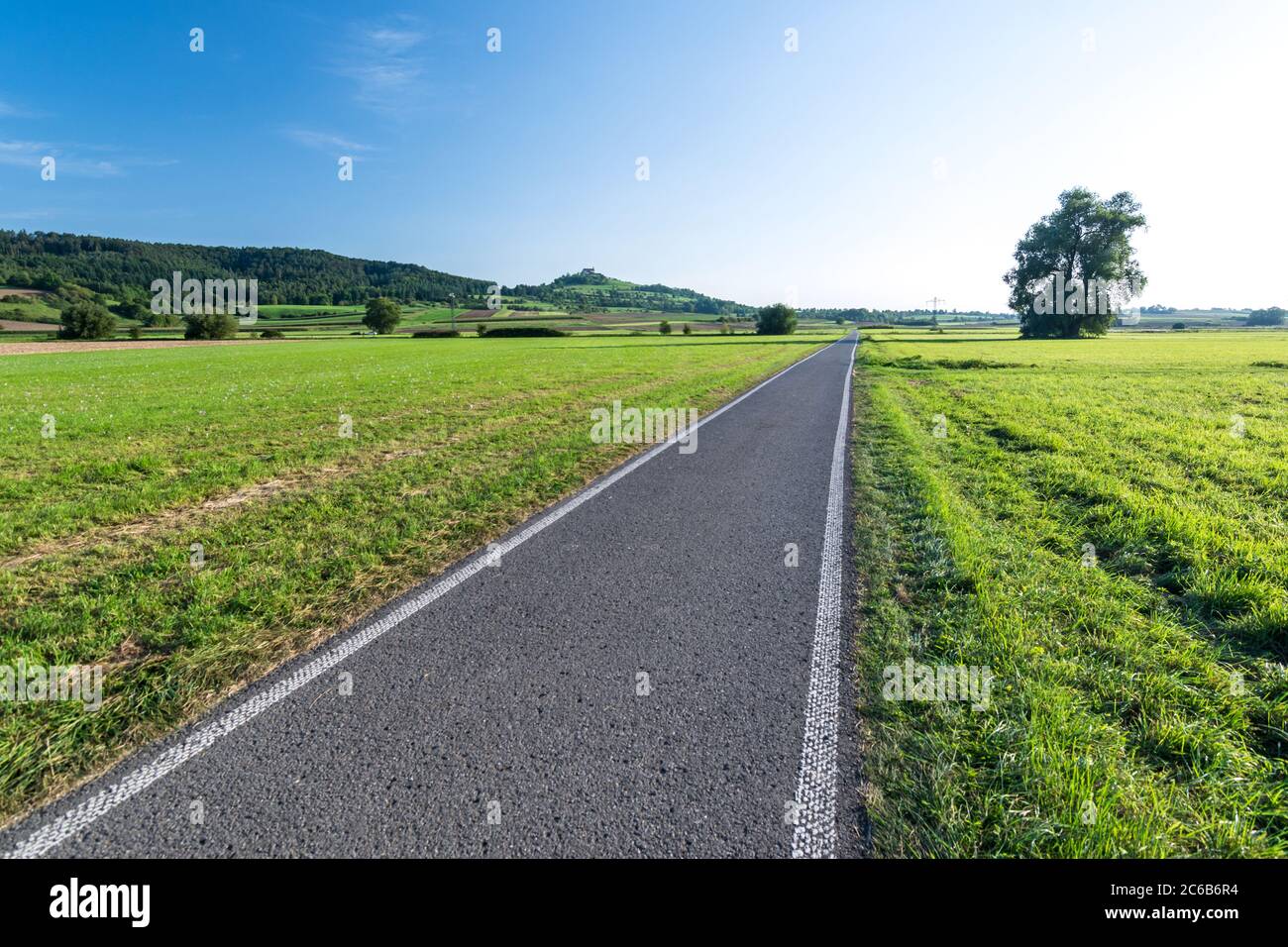 Biking freedom in rural landscape hi-res stock photography and images ...
