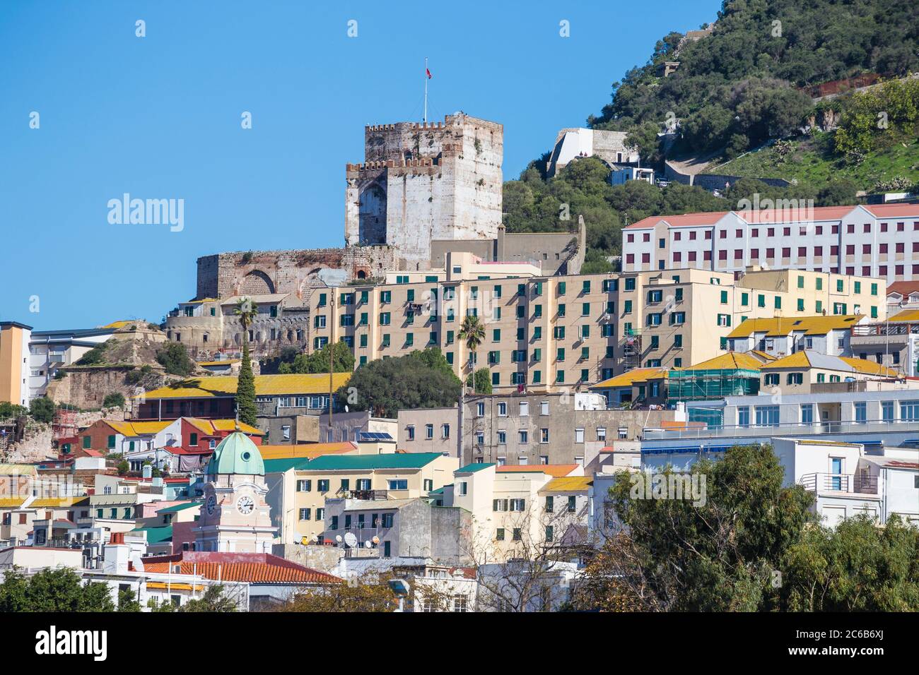 Moorish castle gibraltar hi-res stock photography and images - Alamy