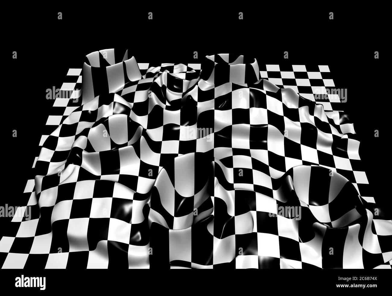 checkered texture 3d background made in 3d software Stock Photo - Alamy