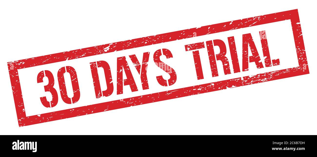 30 days trial stamp hi-res stock photography and images - Alamy