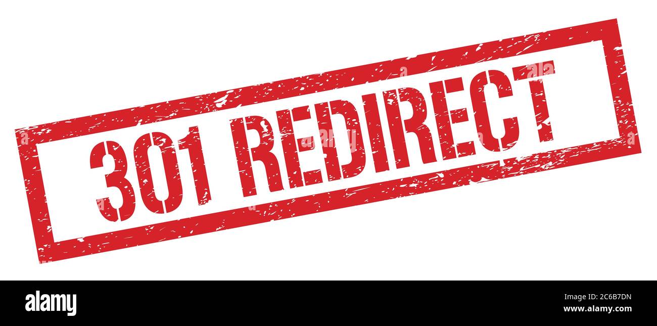 301 redirect stamp hi-res stock photography and images - Alamy