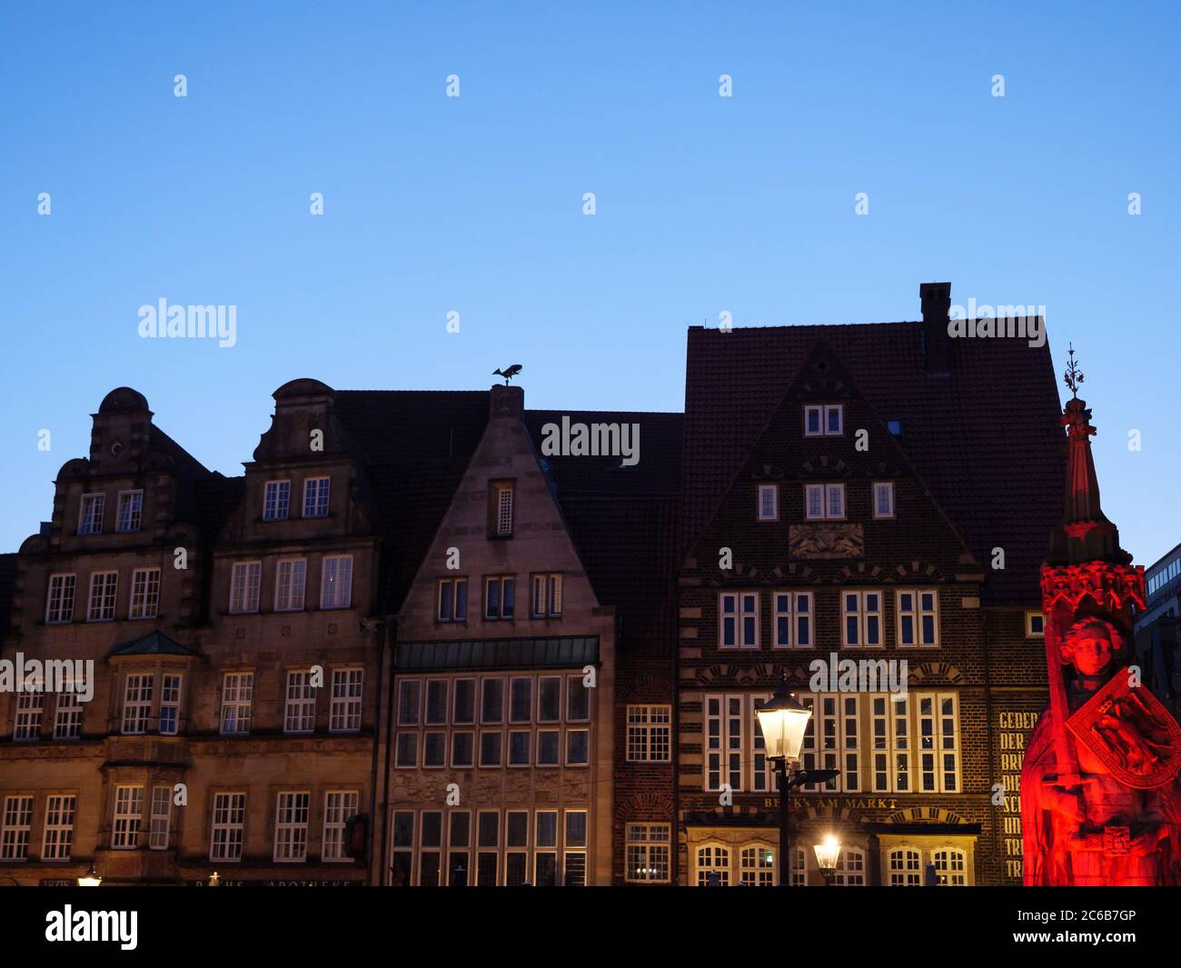 night time in bremen Stock Photo - Alamy