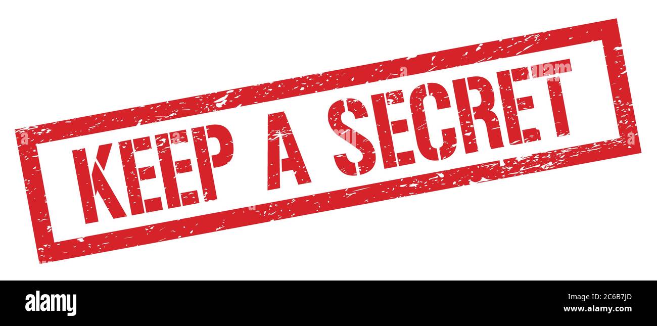 Keep a secret word hi-res stock photography and images - Alamy