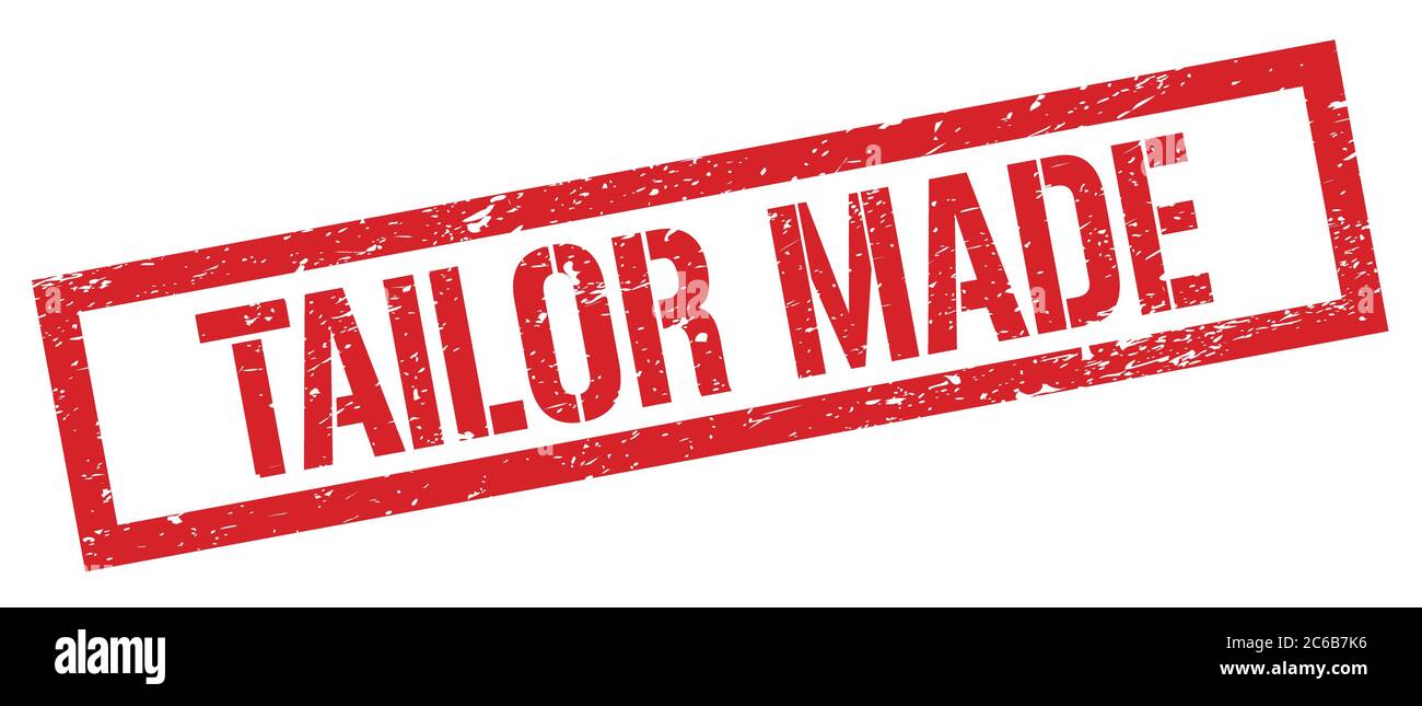 Tailor made stamp hi-res stock photography and images - Alamy