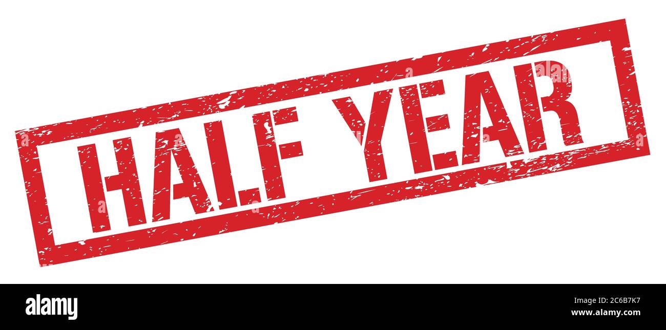 Half year stamp hi-res stock photography and images - Alamy